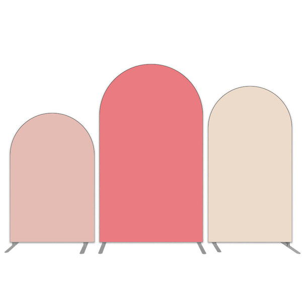 Solid Pink and White Wedding arch frame for Birthday Backdrops ...